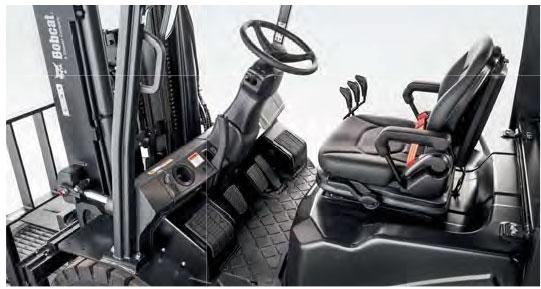 Bobcat G55C-7: Chariot élévateur GPL/gaz à 4 roues | Max Urech AG