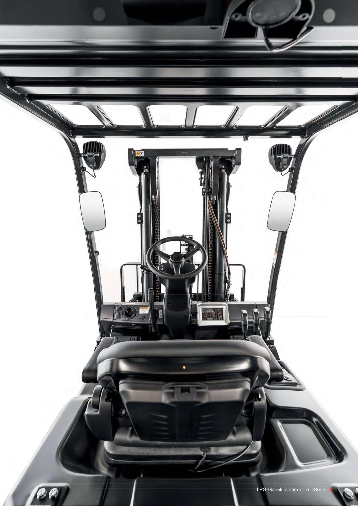 Bobcat G55C-7: Chariot élévateur GPL/gaz à 4 roues | Max Urech AG